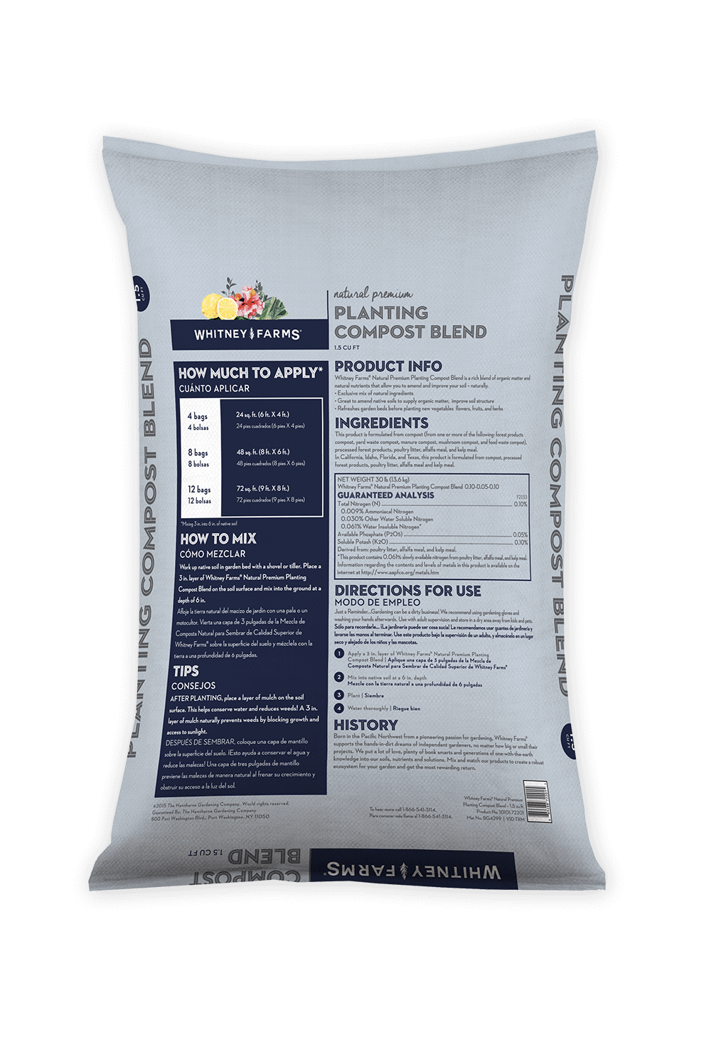 Premium Organic Garden Compost Blended with Natural Nutrients